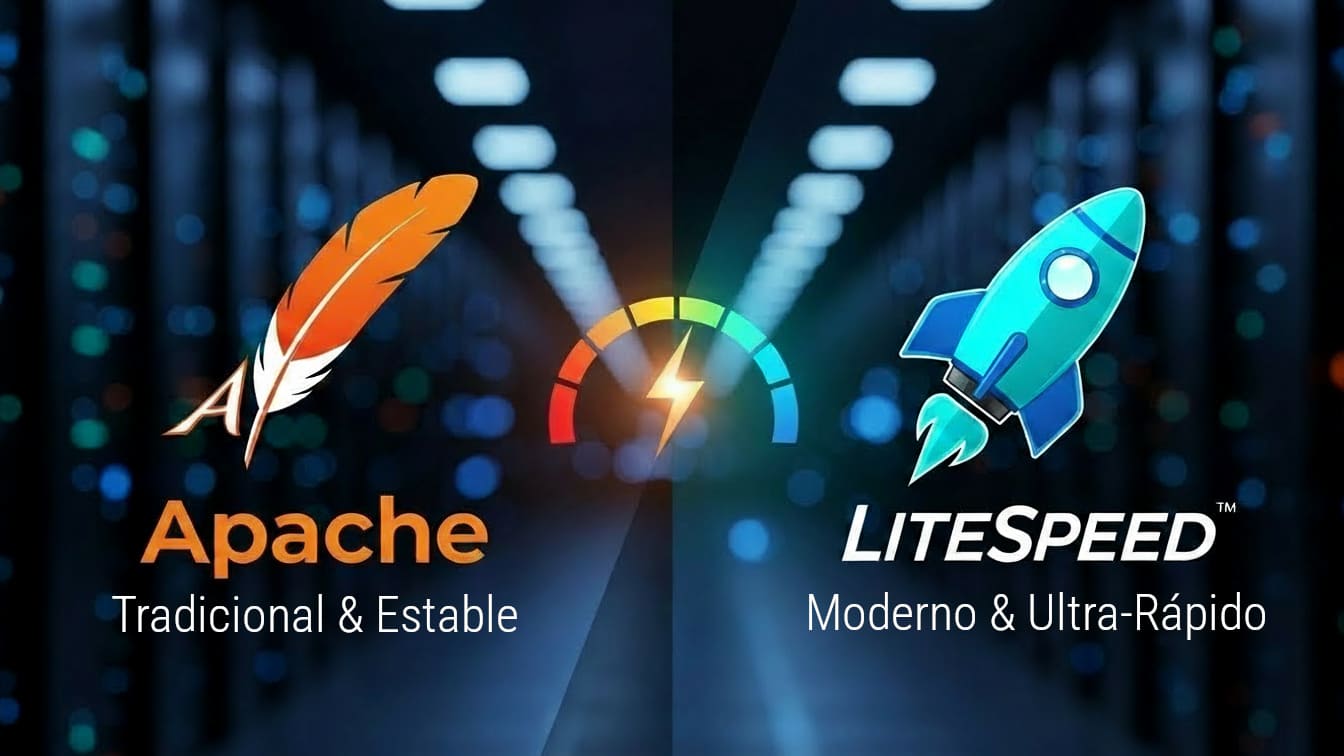 Hosting Apache vs LiteSpeed: ¿Cuál elegir para tu Web en 2026?